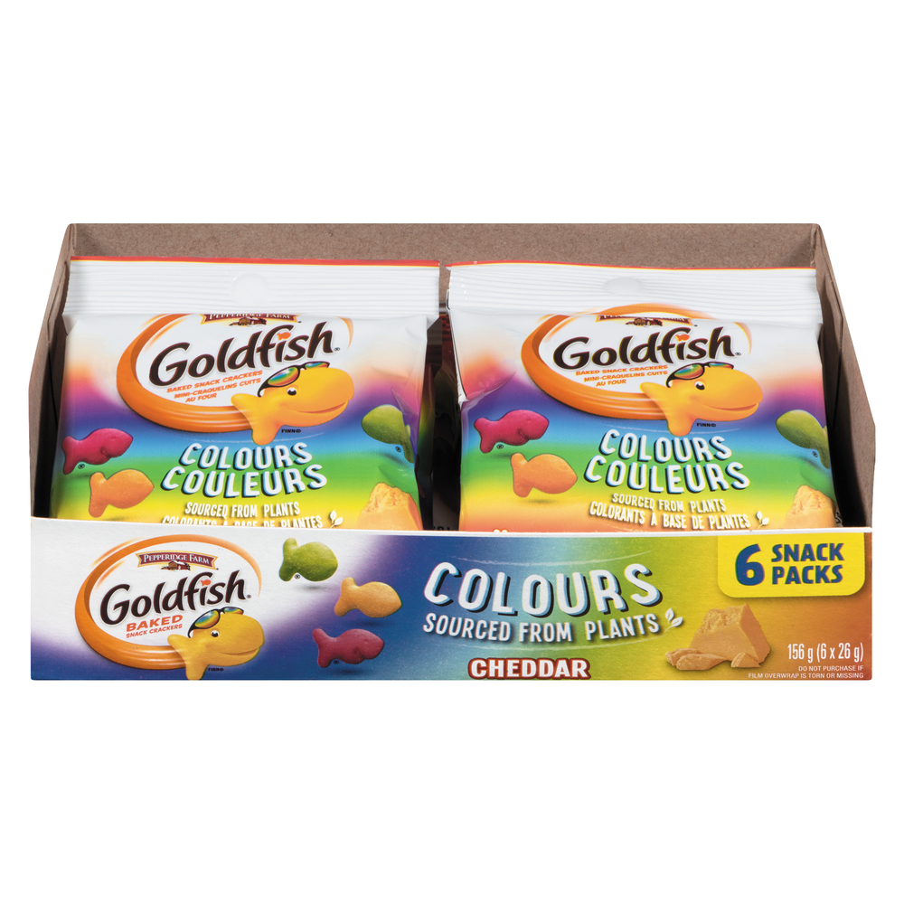 Colors Goldfish Crackers