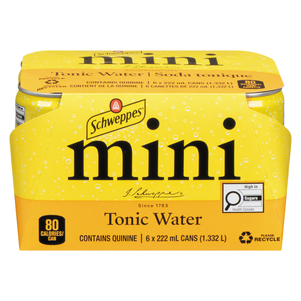 Tonic Water Soft Drink