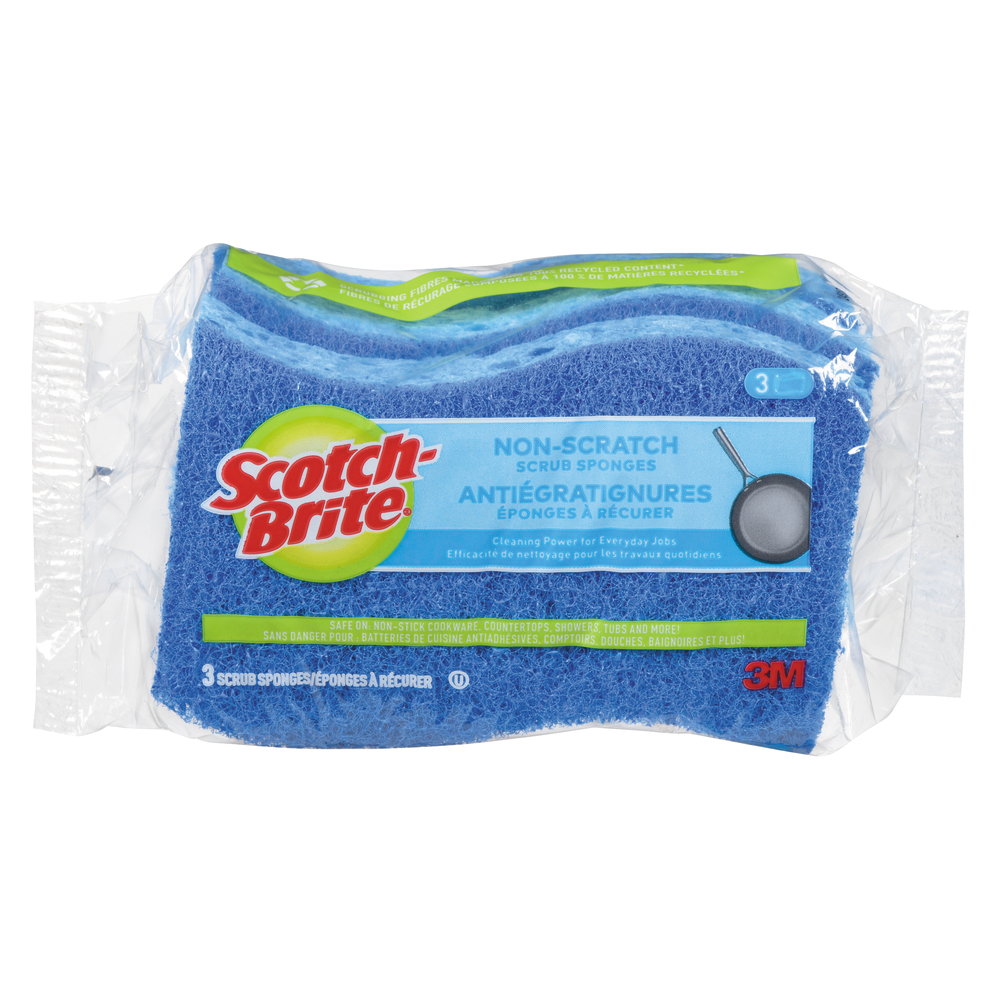 No-Scratch Scrub Sponge