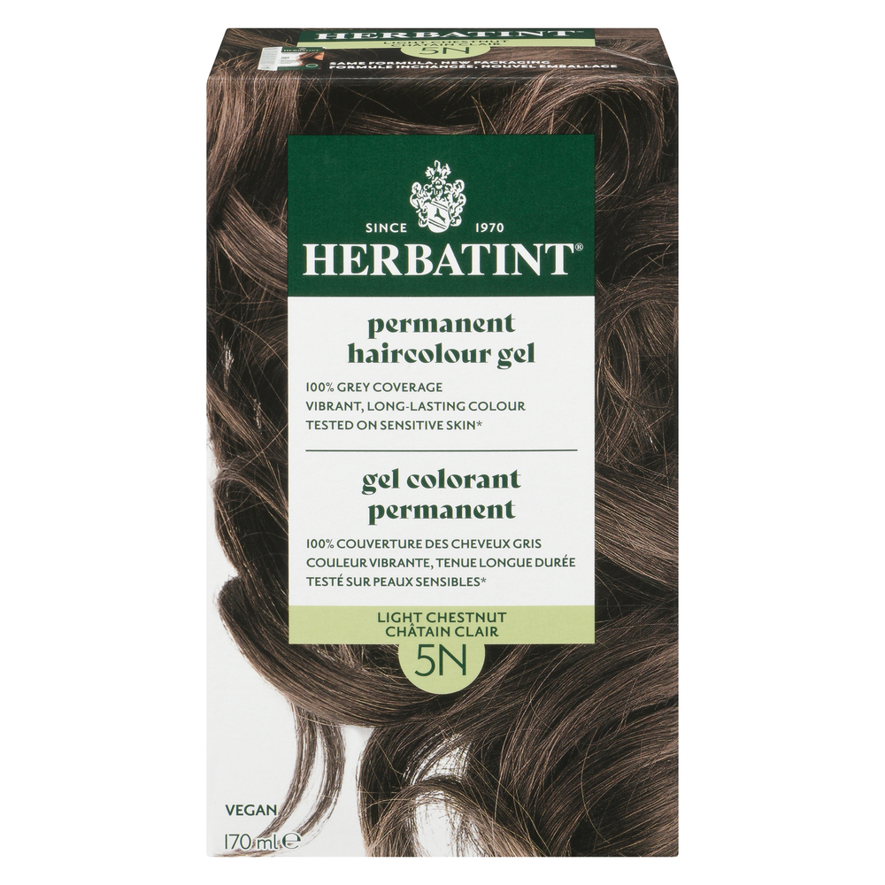 5N light chestnut Hair colouring