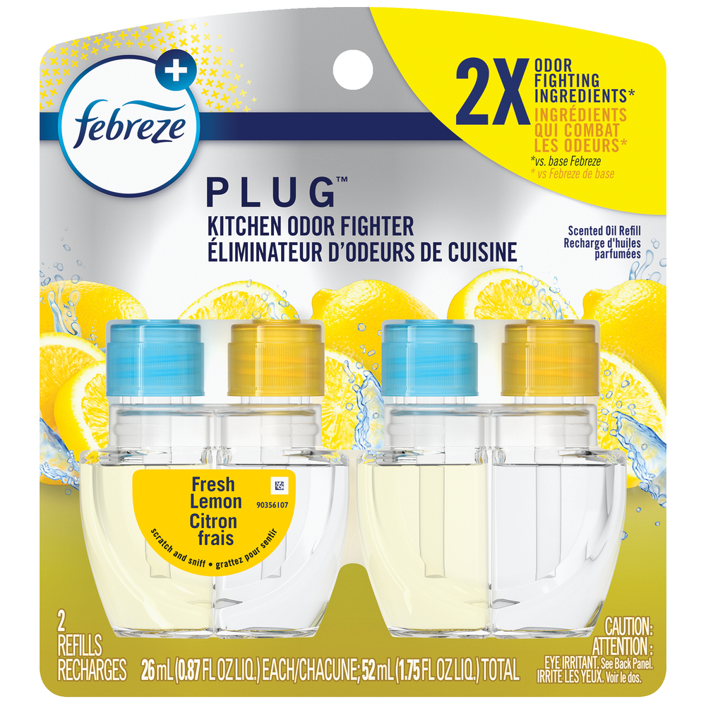Kitchen Fresh Lemon Plug In Refills
