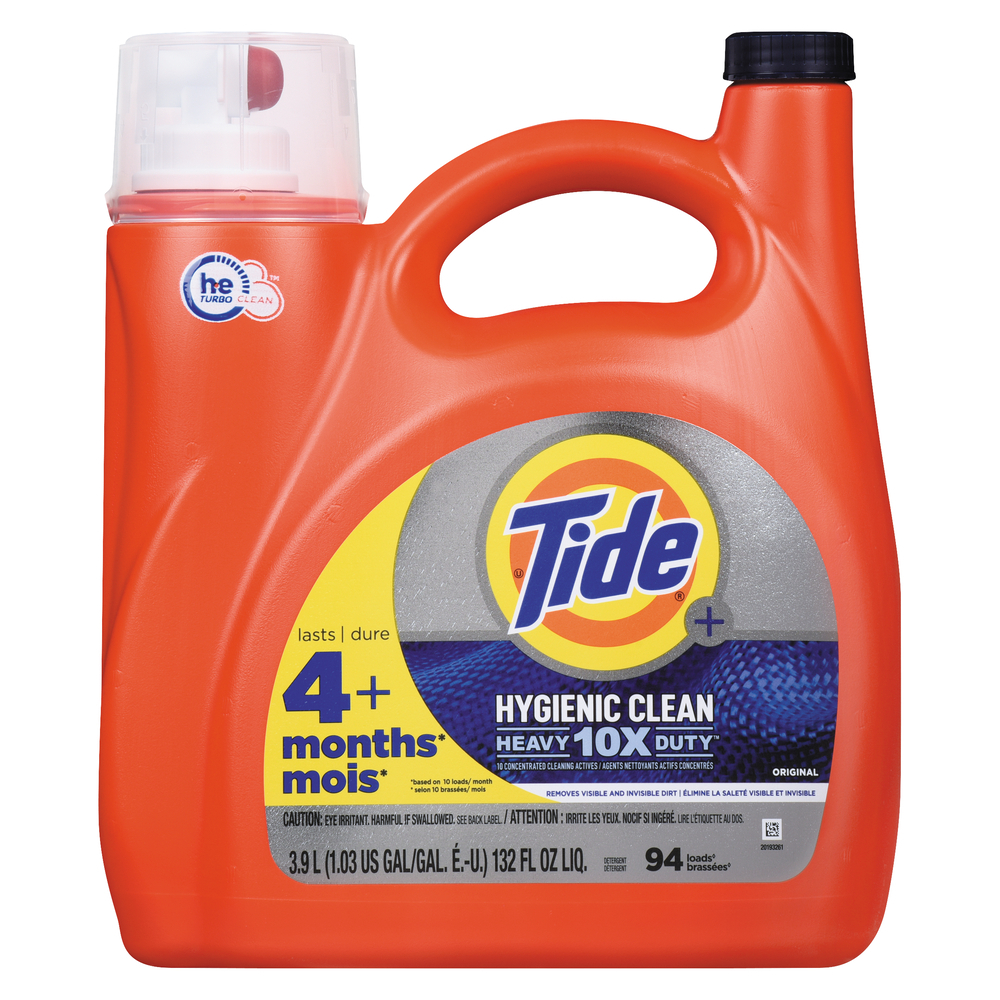 Liquid 2X Low Suds Original HD Hygienic Clean Laundry Detergents