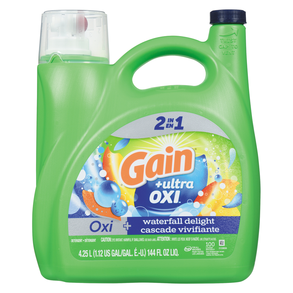 Liquid 2X High Suds Waterfall Delight Ultra Oxi Odor Eliminators ...