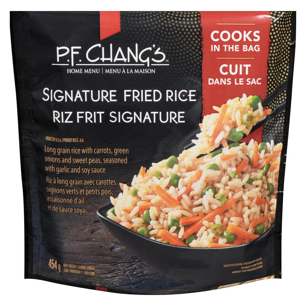 Rice Sign Fried Frozen Sides