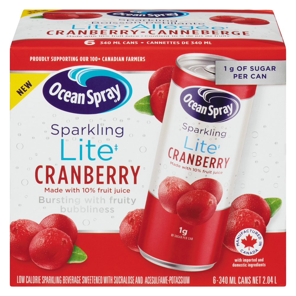 Sparkling Lite Cranberry Juice