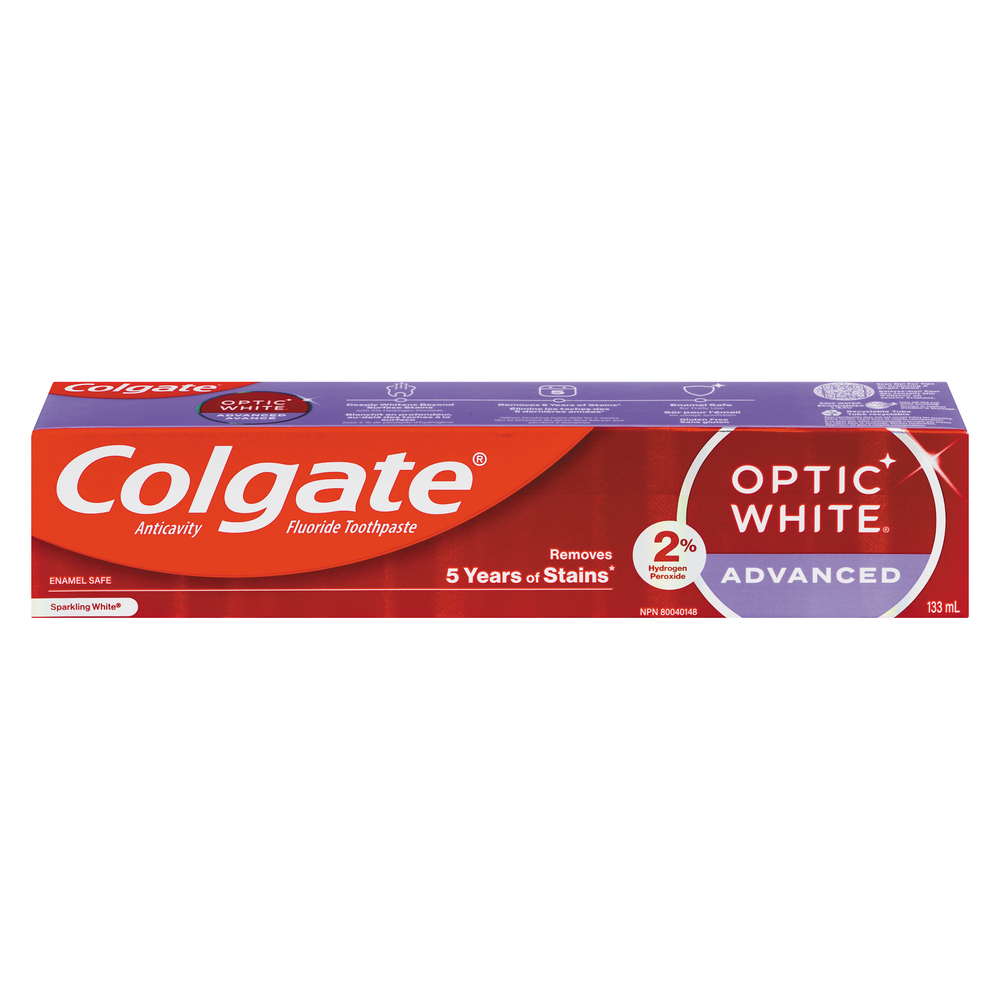 Advanced Sparkle White Toothpaste Optic White