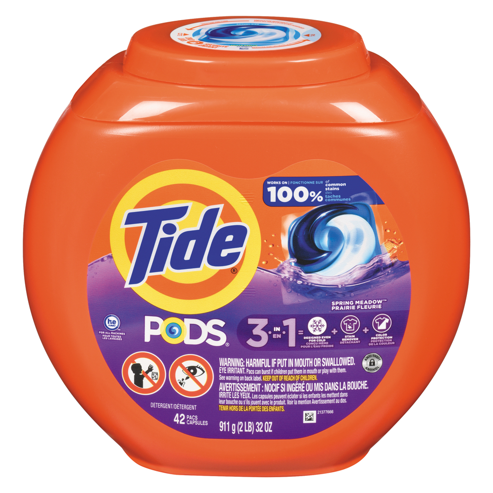 Pods Spring Meadows 42 Use Laundry Detergent
