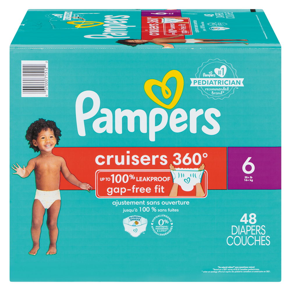 Cruisers 360 Fit Size 6 Super Diapers