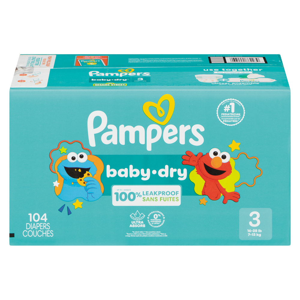 Baby-Dry Super Size 3 Diapers