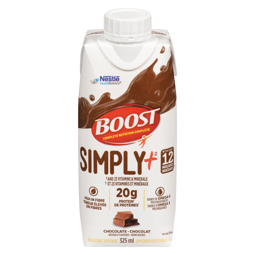 Boost Simply Plus + Chocolate Prisma Nutritional Supplement Drink
