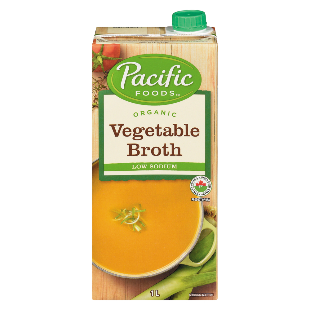Organic Vegetable Low Sodium Broth