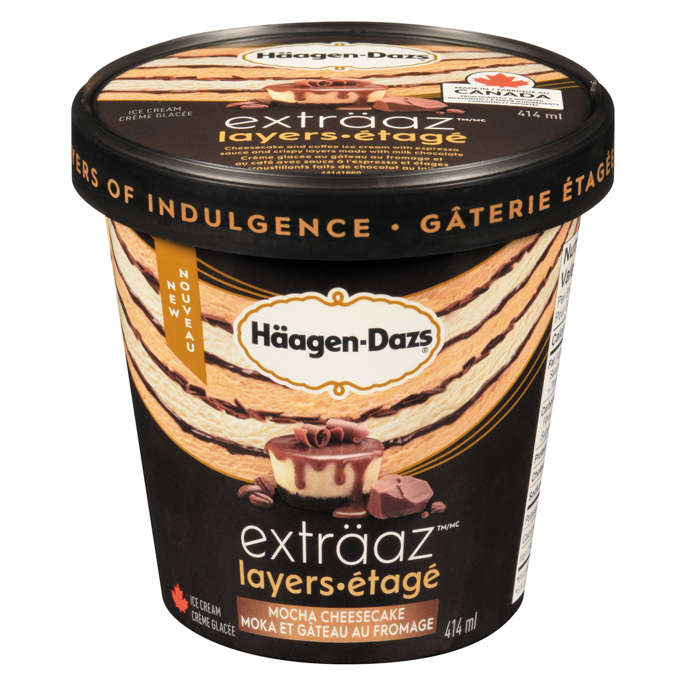 Extraaz Layers Mocha Cheesecake Ice Cream