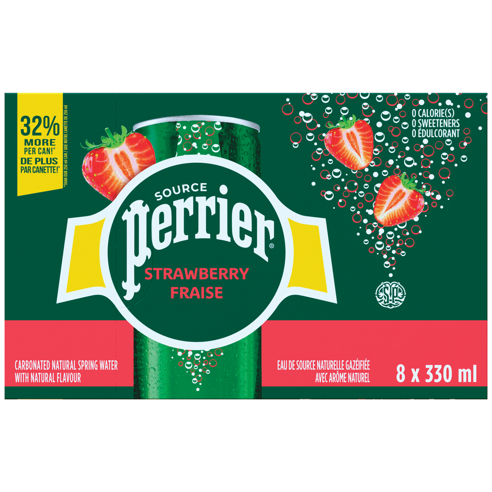 Strawberry Can Sparkling Water