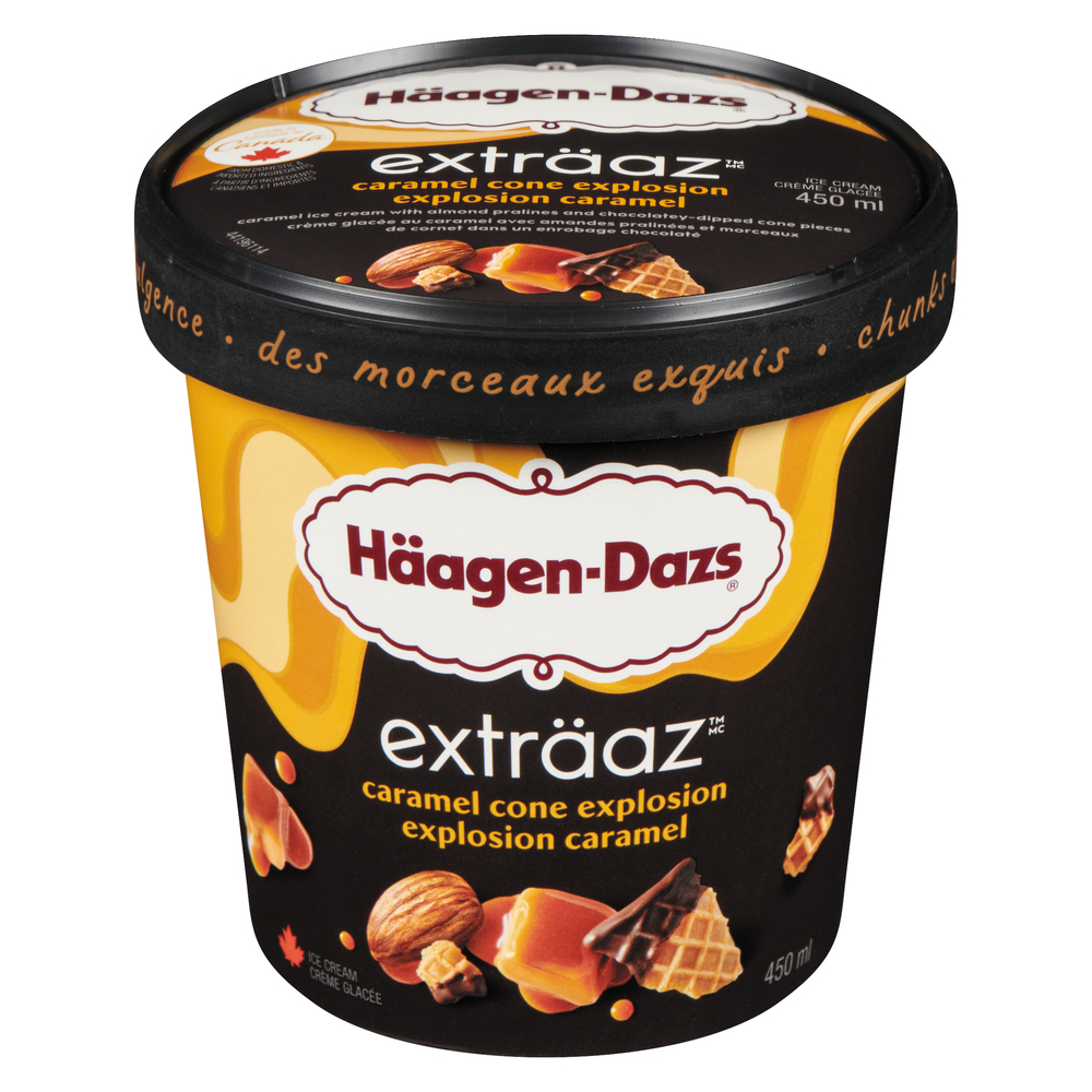 Extraaz Caramel Cone Explosion Ice Cream