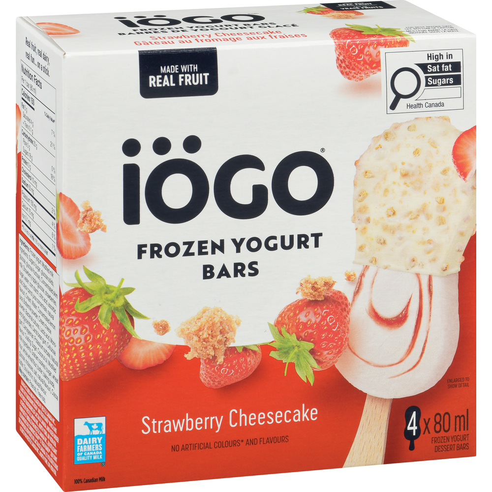 Strawberry Cheesecake Froyo Bar