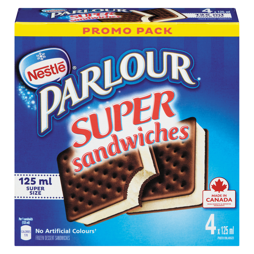 Parlour Super Ice Cream Sandwich Frozen Desserts