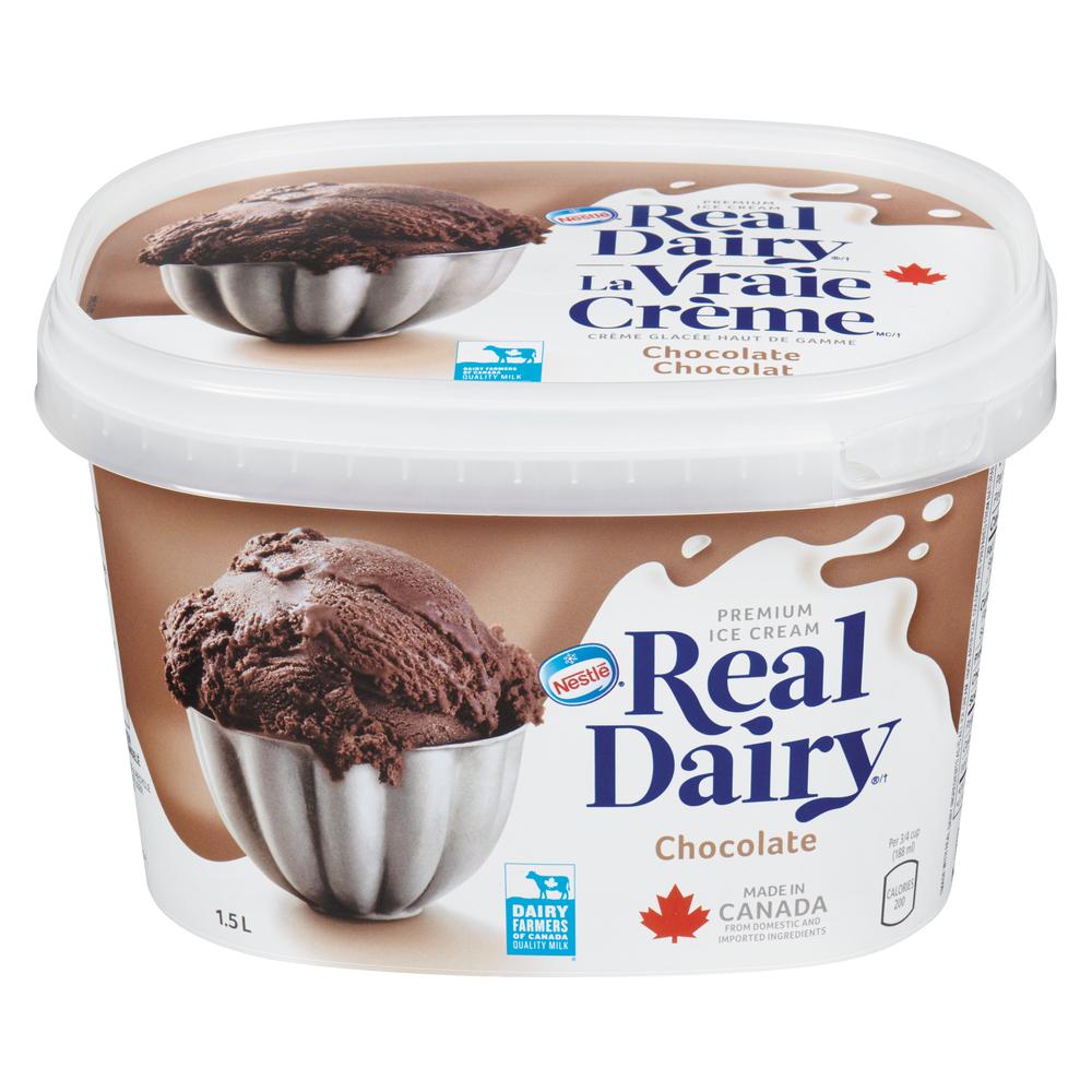 Real Dairy Chocolate Ice Cream
