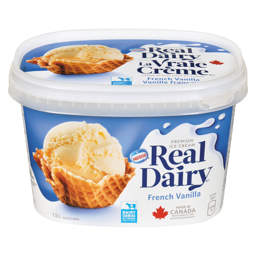 Real Dairy French Vanilla Ice Cream