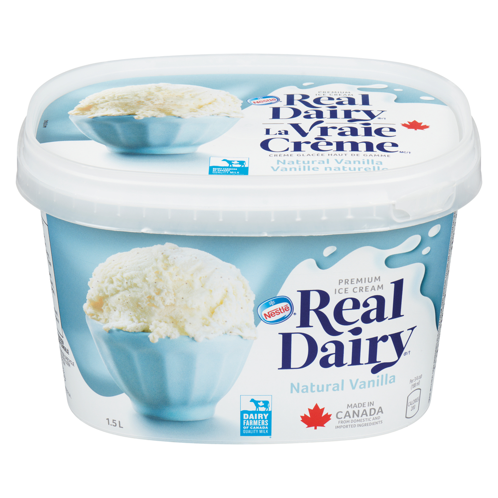 Real Dairy Natural Vanilla Ice Cream
