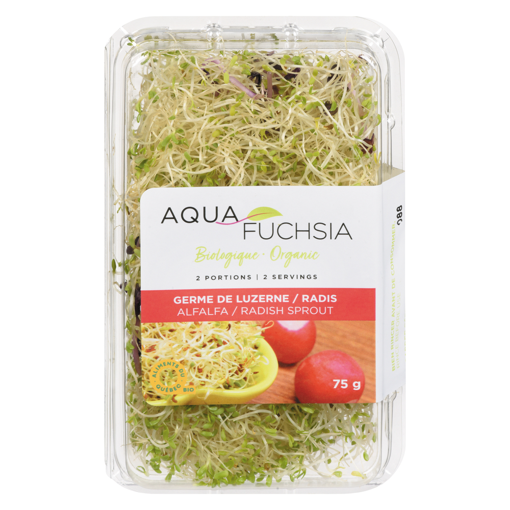 Organic Sprout Radish and Alfalfa