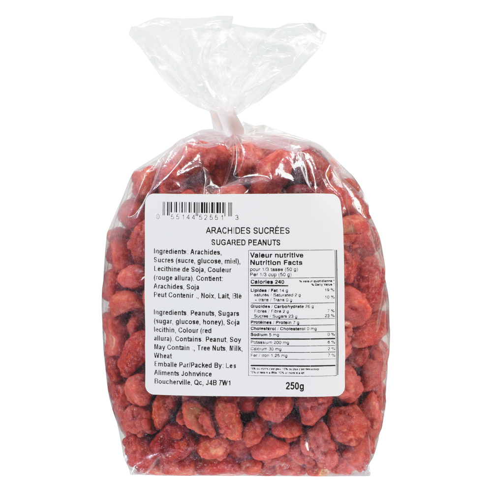 red praline peanuts