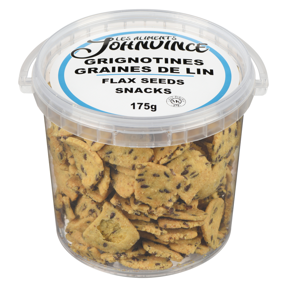 with flax seed Corn Chips