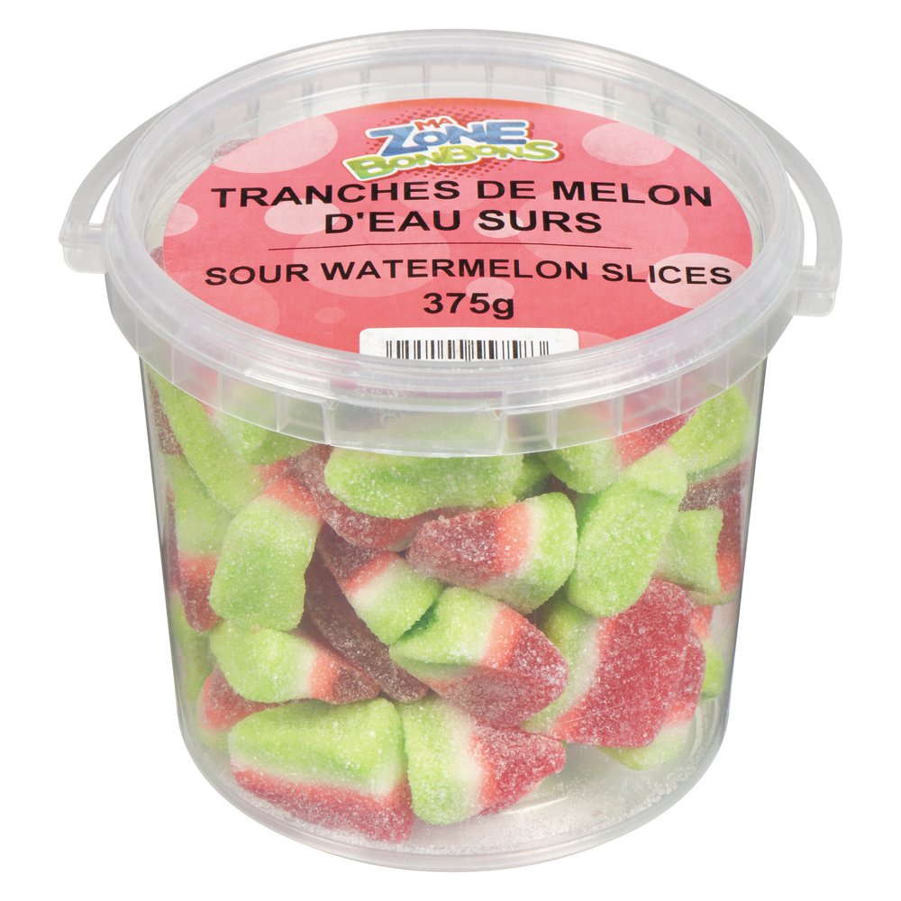 ZB Sour Watermelon Slices Candy