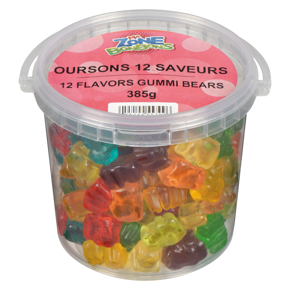 12 Flavours Gummi Bears ZB