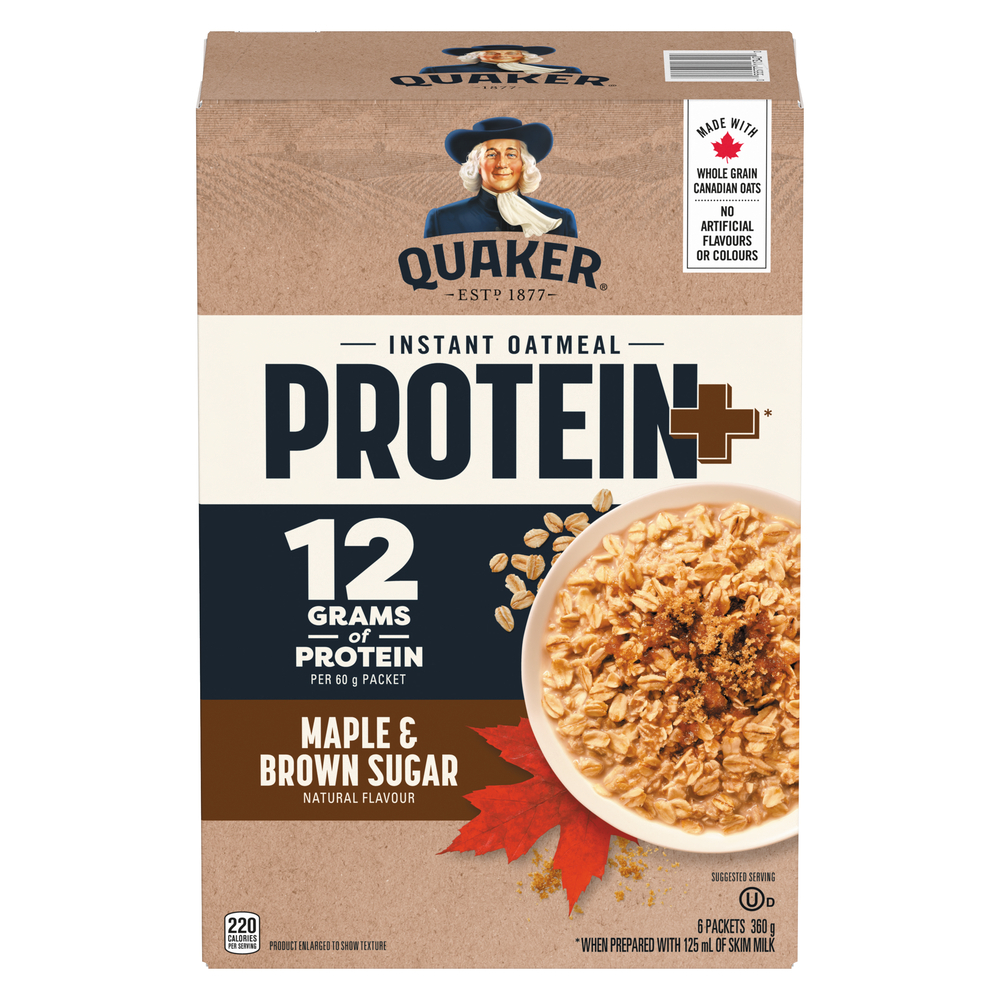 Protein Maple & Brown Sugar Oatmeal