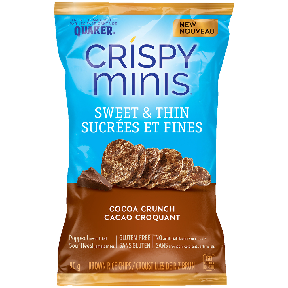 Sweet and Thin Cocoa Crunch Crispy Minis
