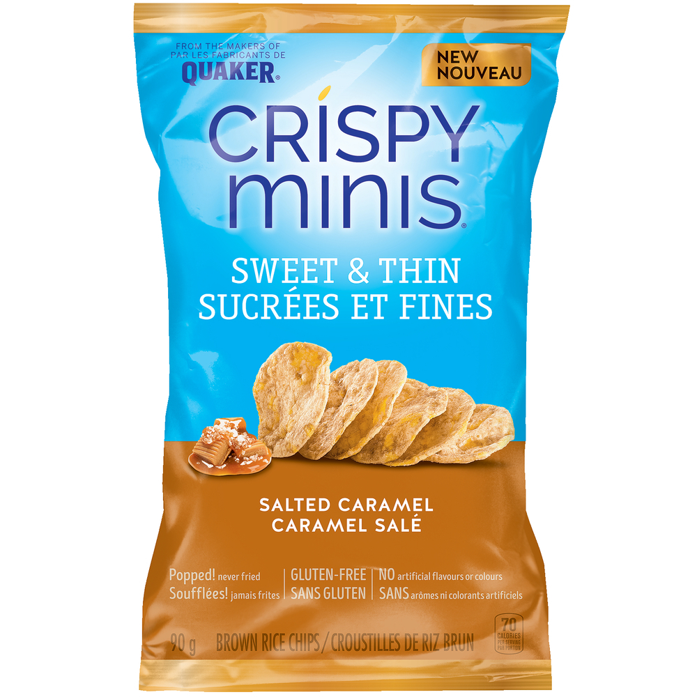 Sweet Thins Salted Caramel Crispy Minis