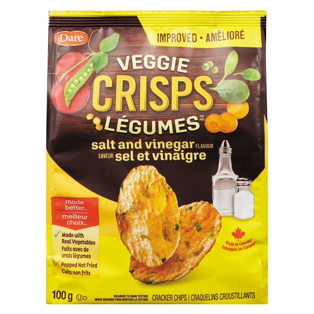 Veggie Salt & Vinegar Crisps
