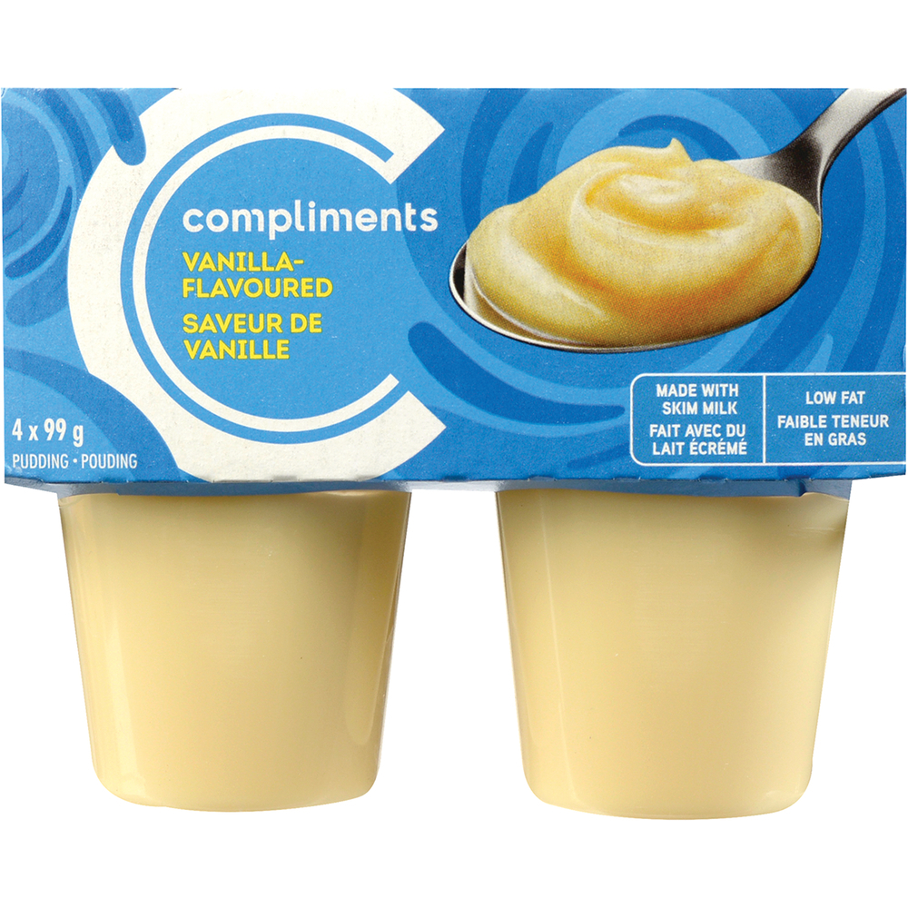 Vanilla Pudding Cups