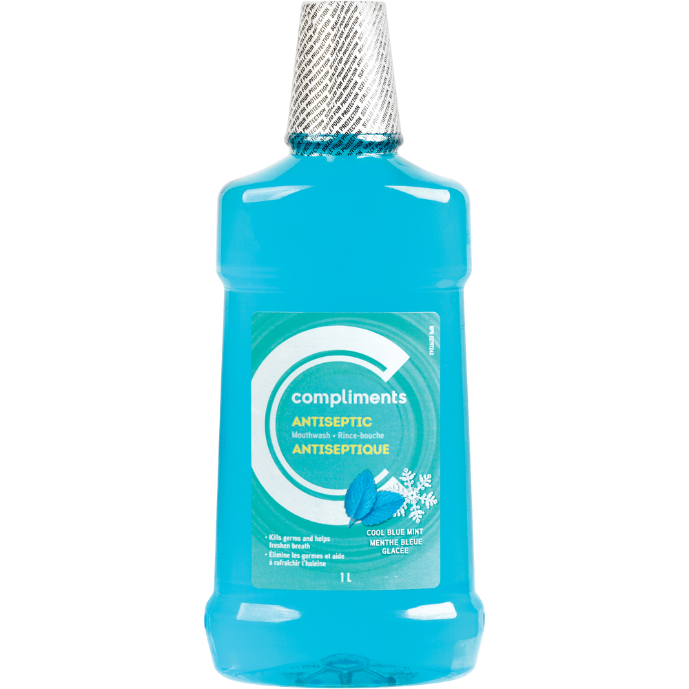Blue Mint Antiseptic Mouthwash