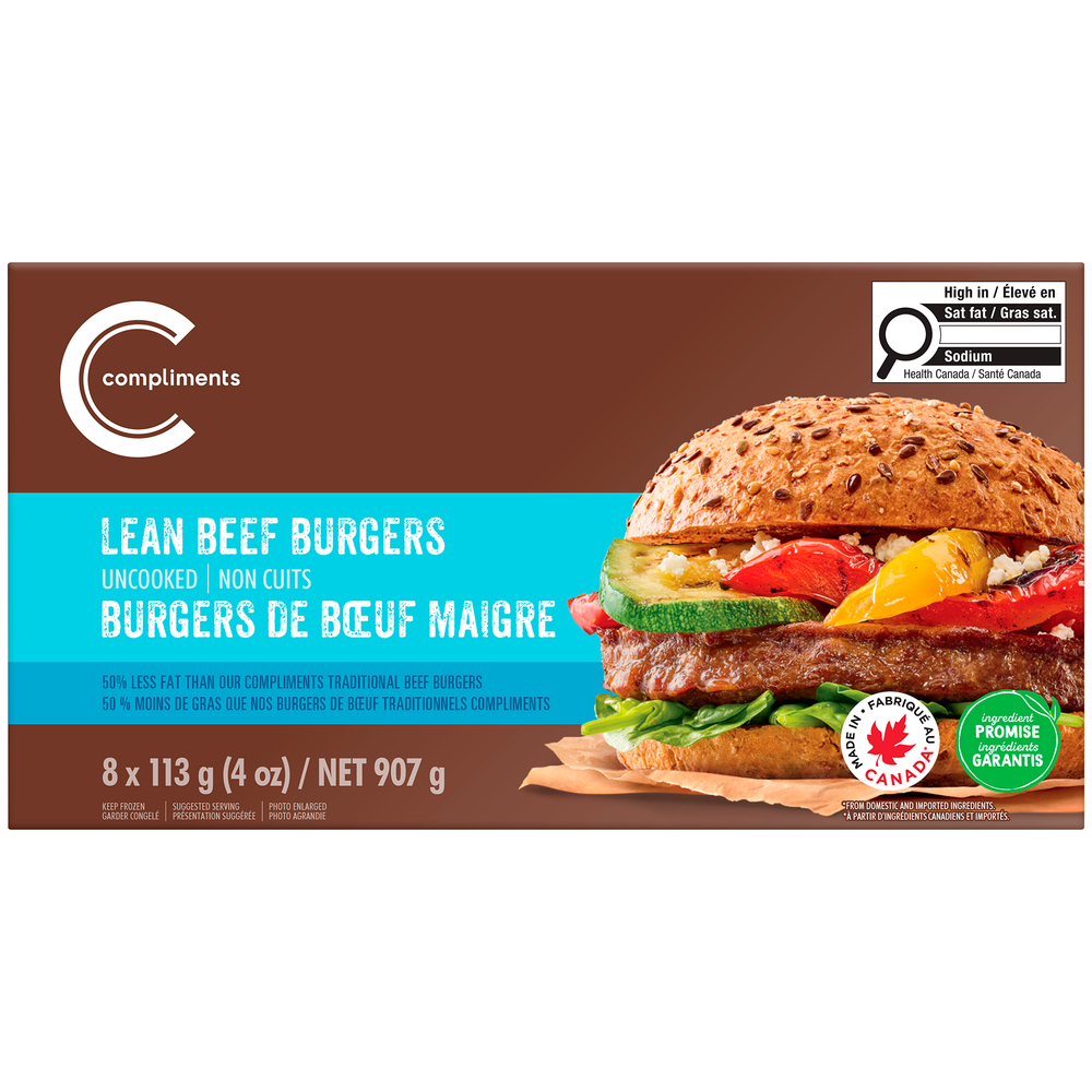 Lean Beef Burgers
