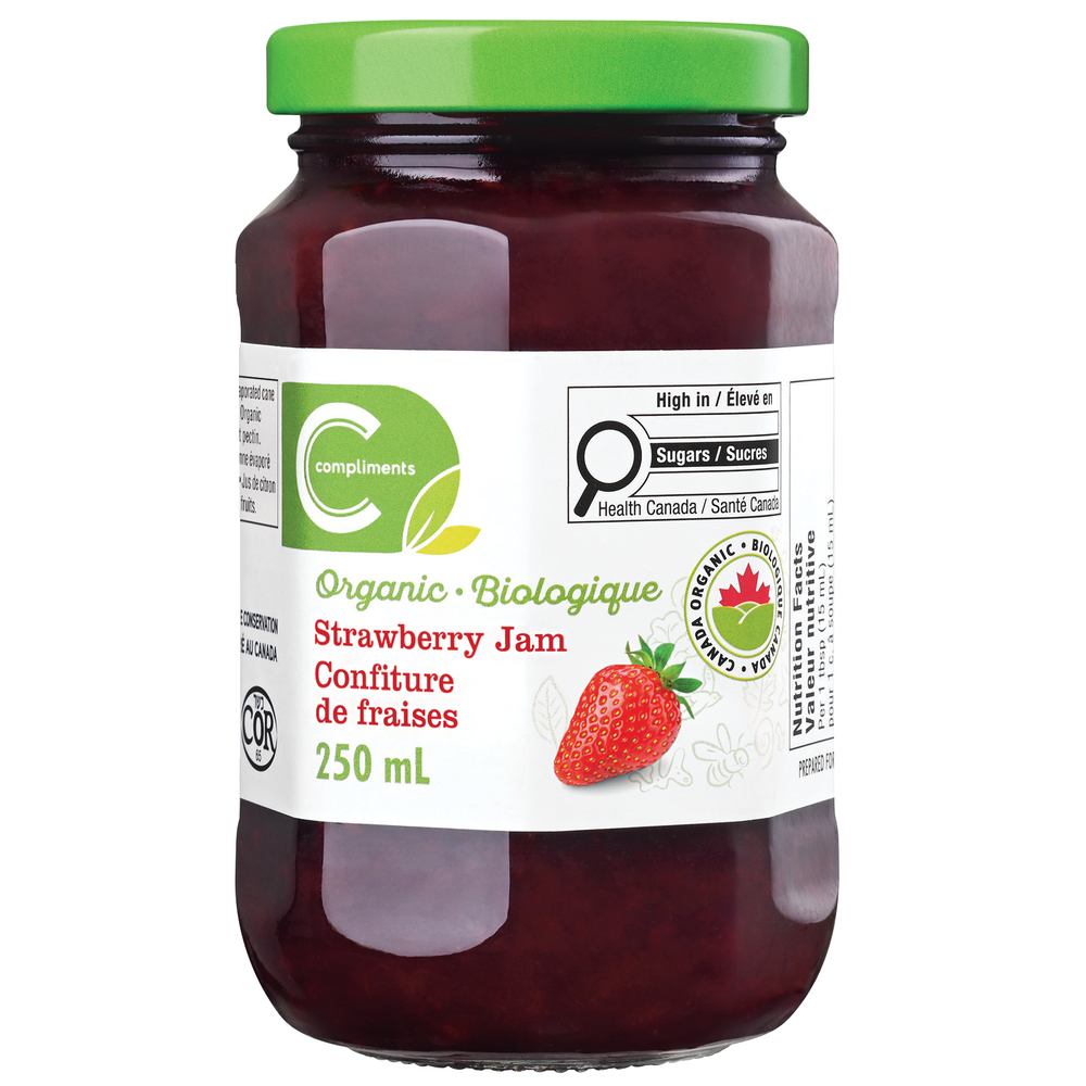 Organic Strawberry Jam