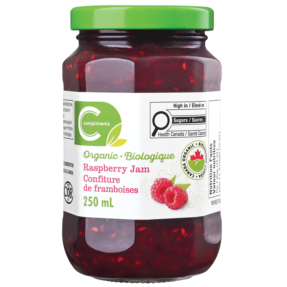 Organic Raspberry Jam