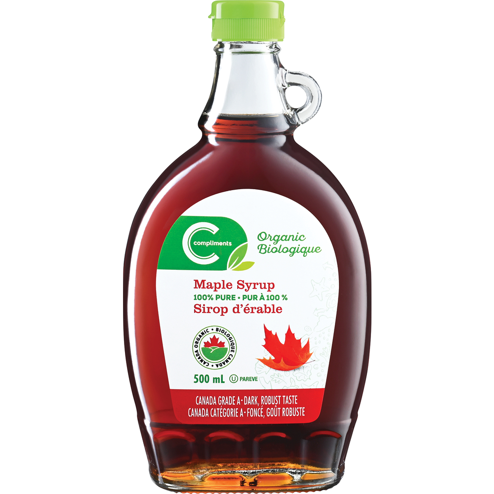 Organic 100% Dark Maple Syrup