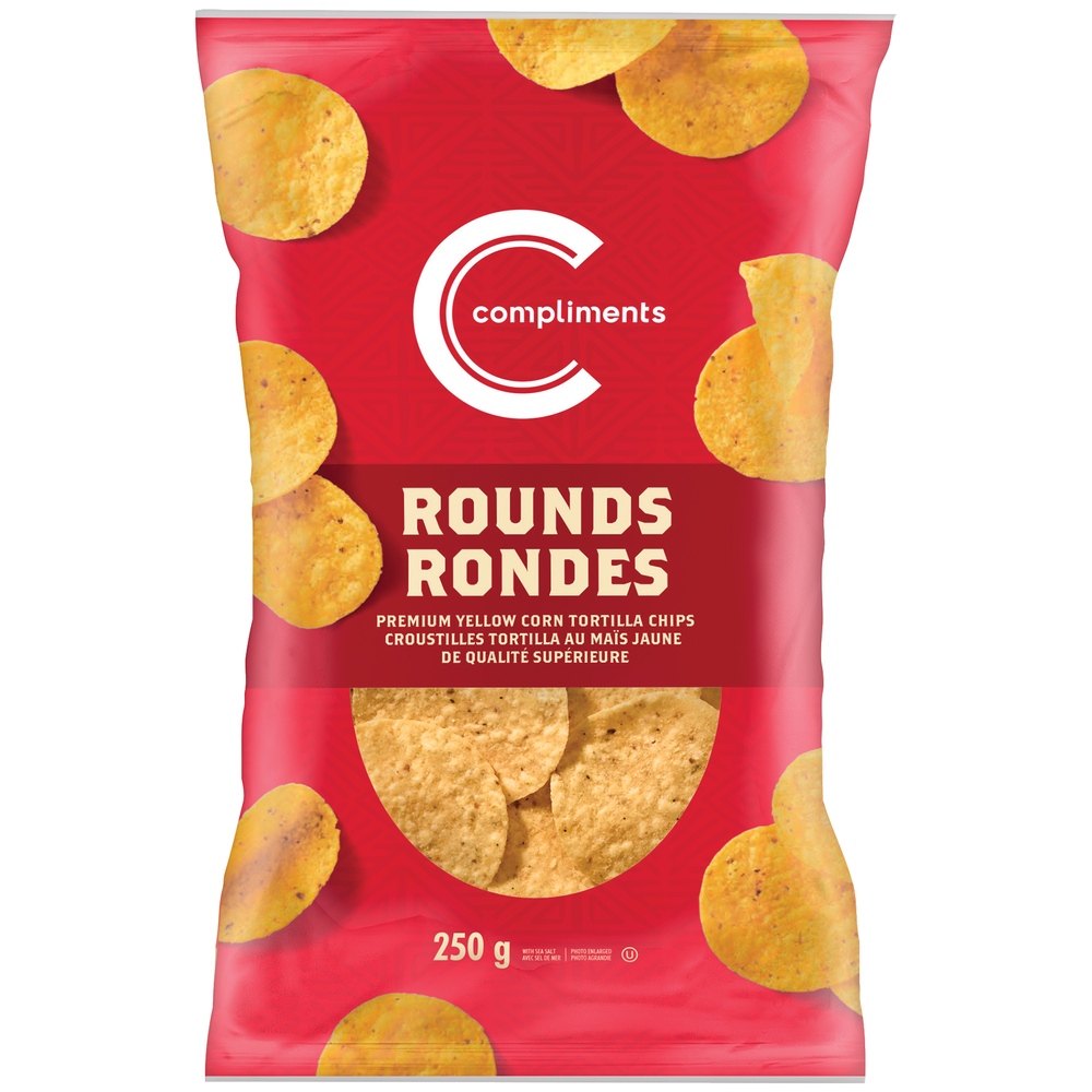 Yellow Corn Round Tortilla Chips
