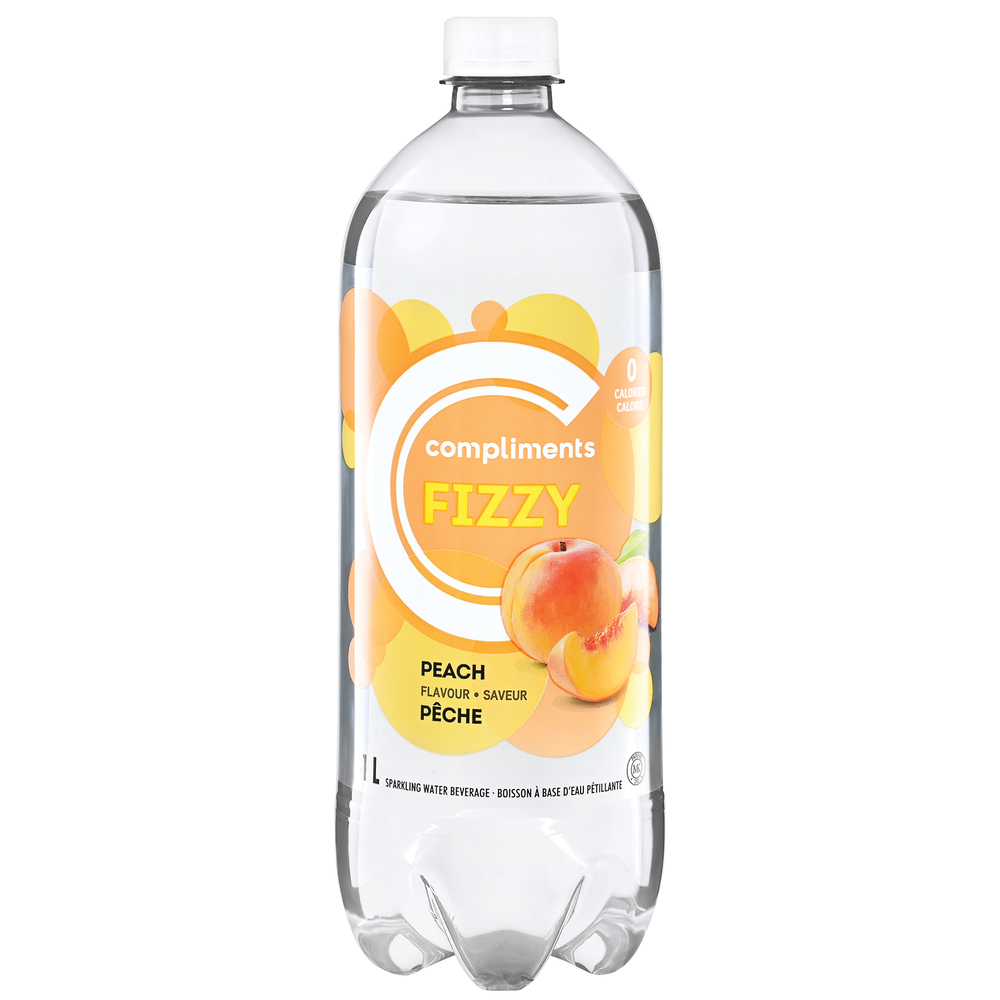 Fizzy Peach Sparkling Water