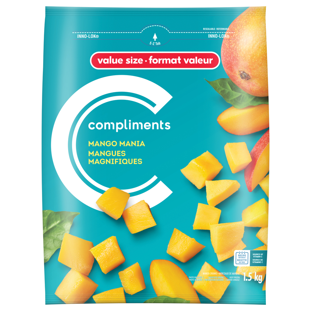 Mango Value Sized Frozen Fruit