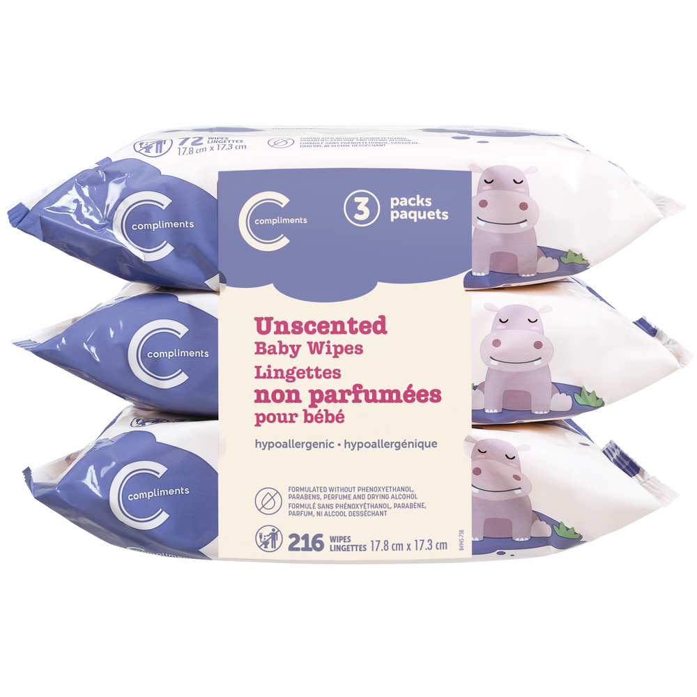 Unscented Baby Wipes