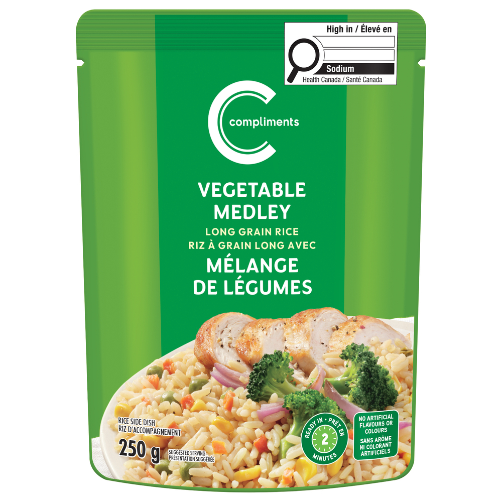 Long Grain Vegetable Medley Rice