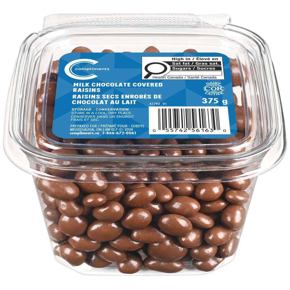 Milk Chocolate Raisins