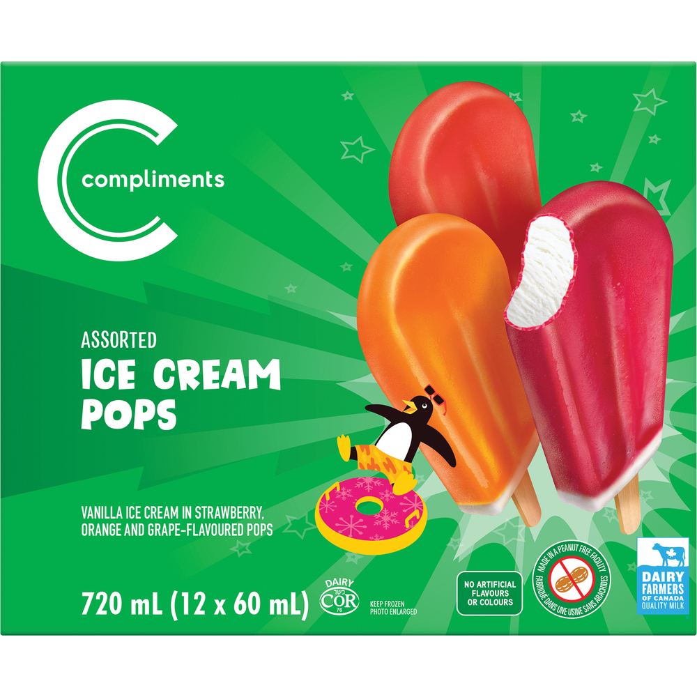 Assorted Ice Cream Pops