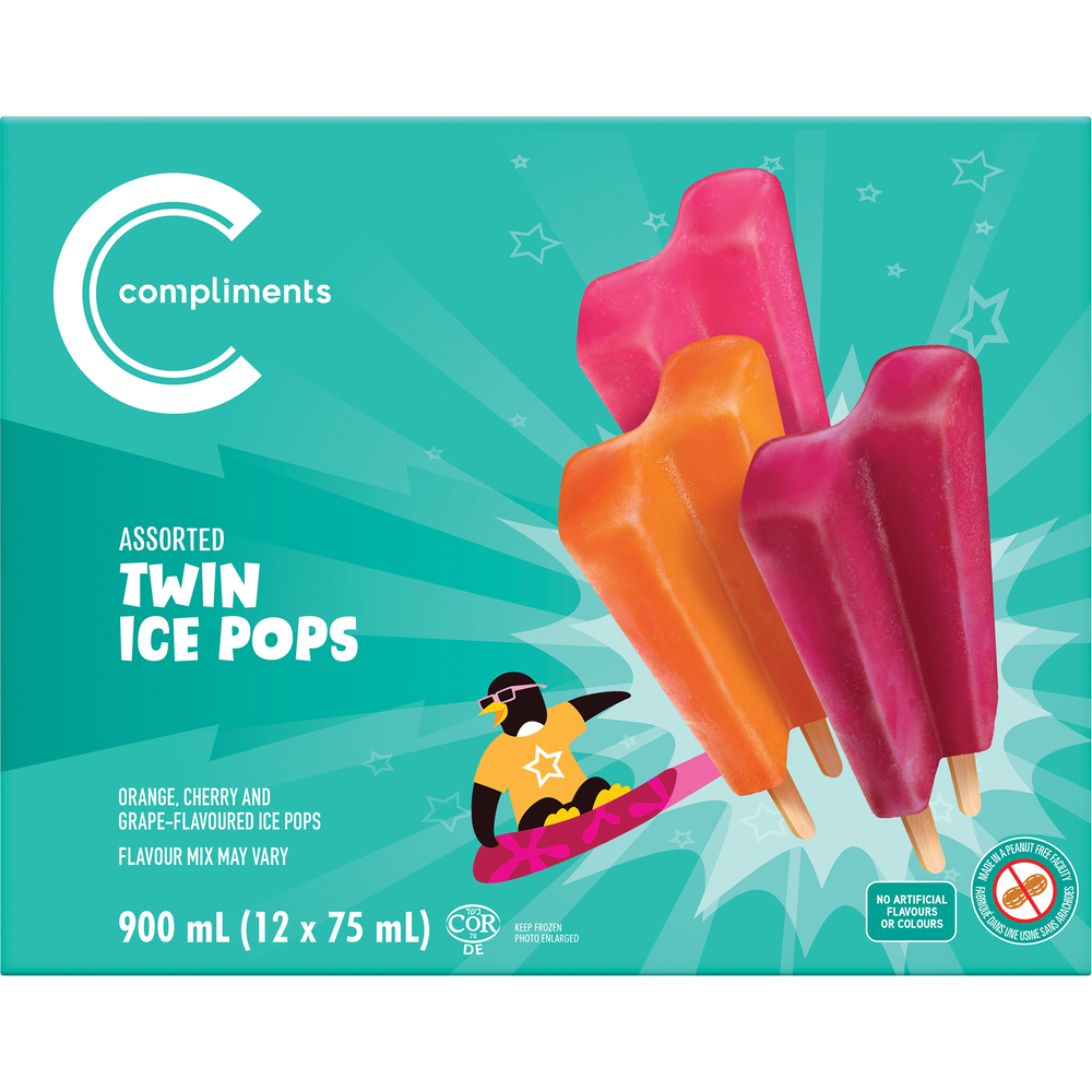 Twin Assorted Ice Pops