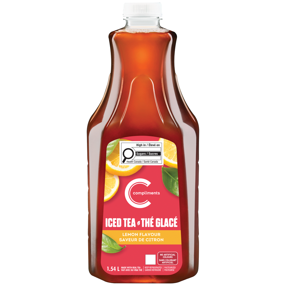 Iced Tea Lemon Flavour Refrigerated Juice