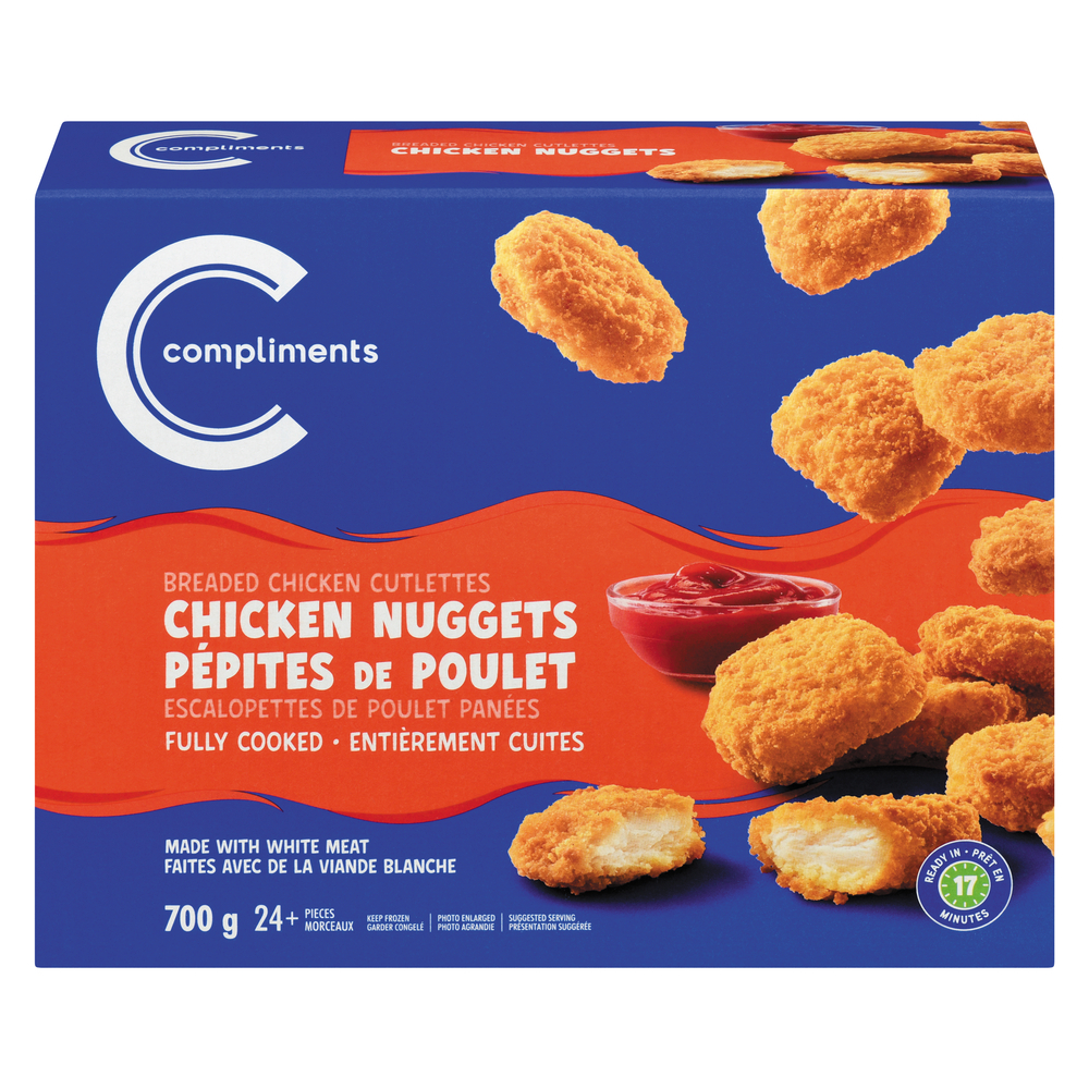 Breaded Fully Cooked Chicken Nuggets