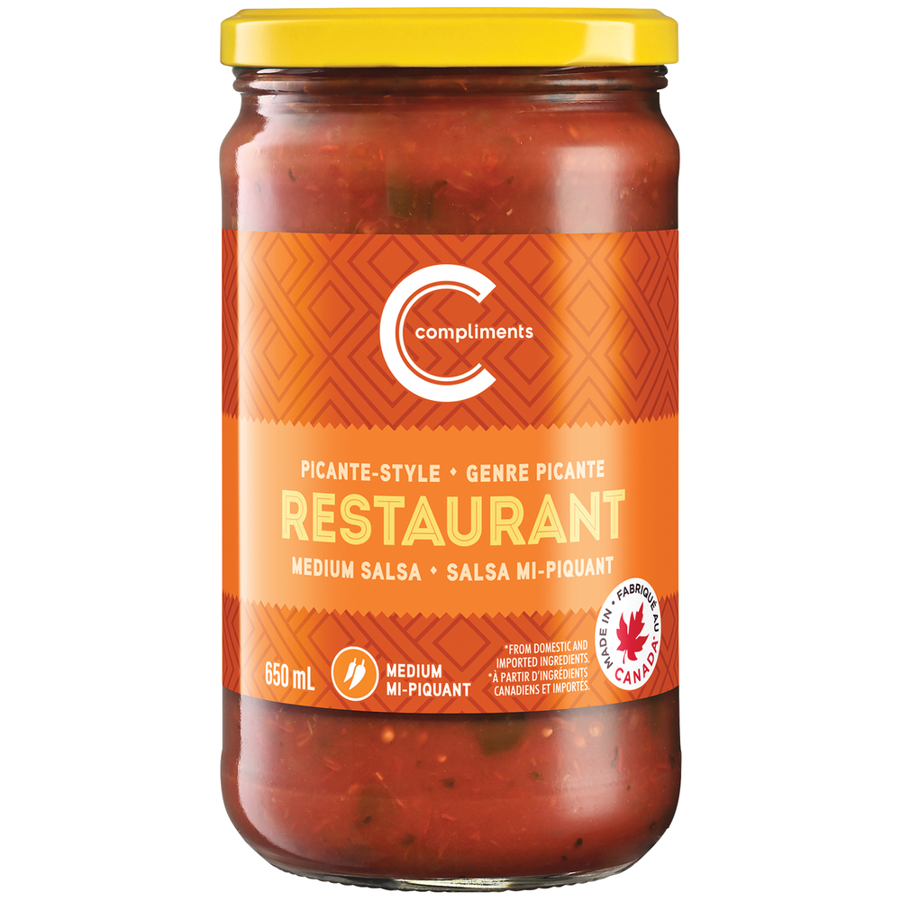 Medium Restaurant Style Salsa