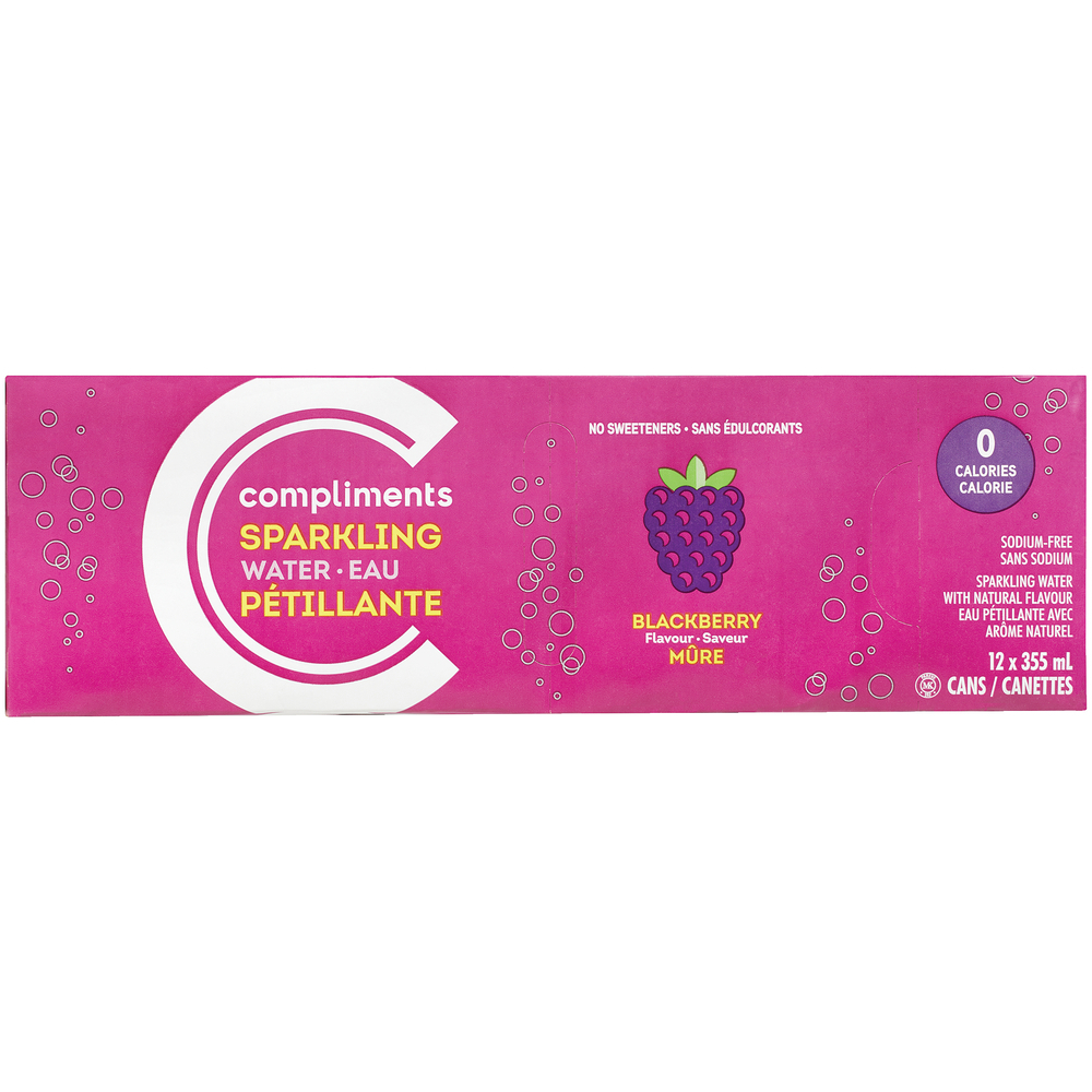 Blackberry Sparkling Water